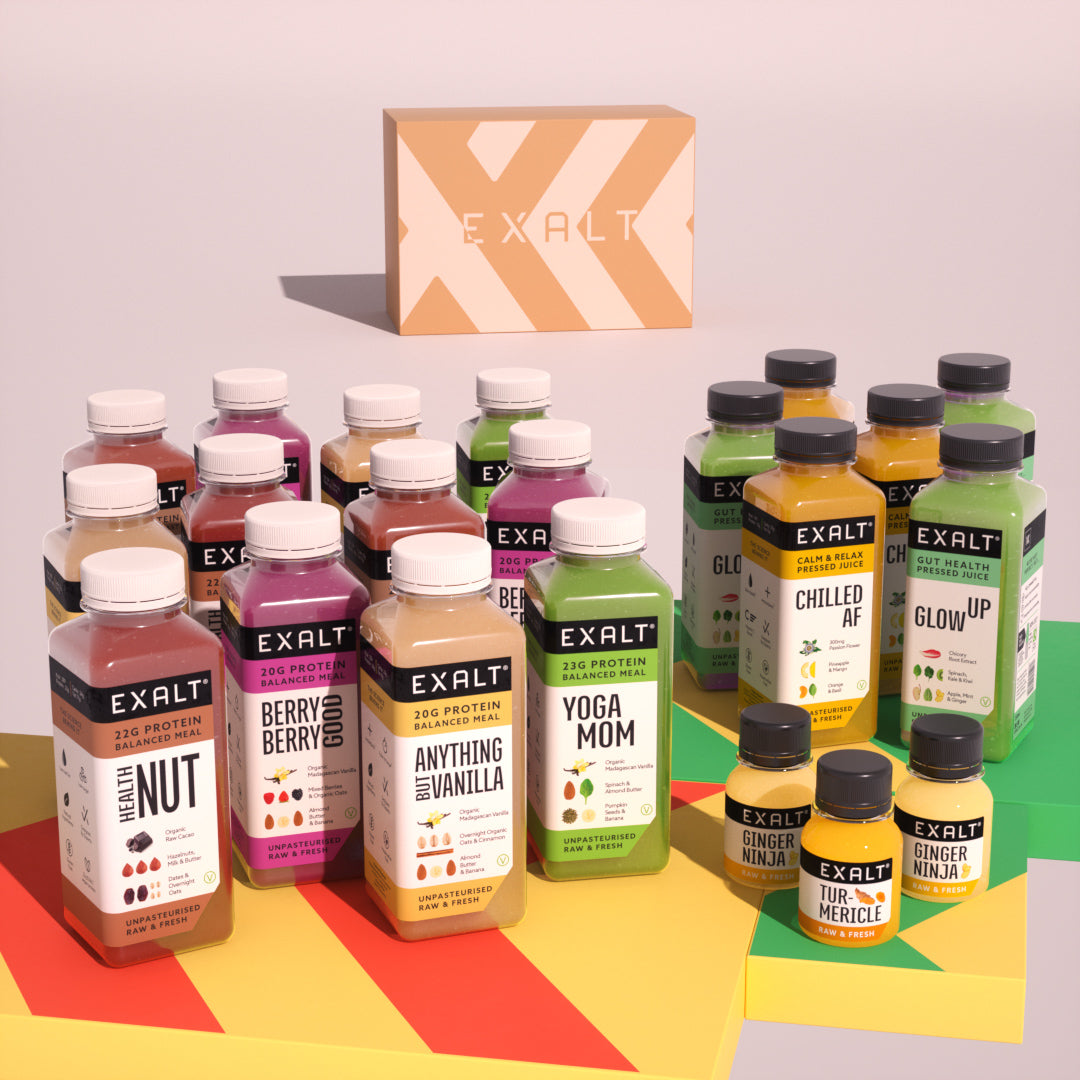 1, 3, 5, 7 or 14 Day EXALT Life Protein Juice Cleanse