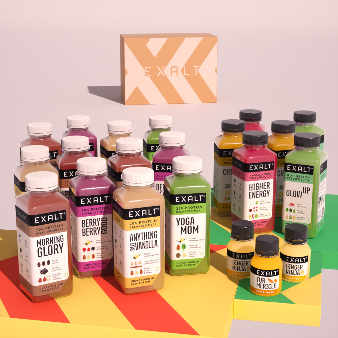 1, 3, 5, 7 or 14 Day EXALT Life Protein Juice Cleanse