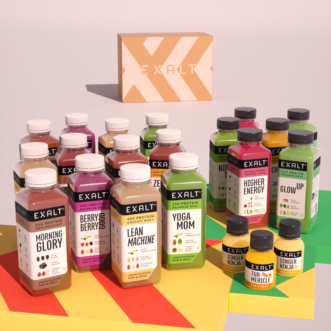 1, 3, 5, 7 or 14 Day EXALT Life Protein Juice Cleanse