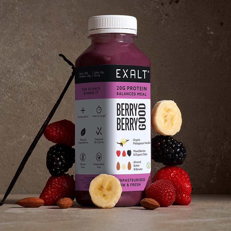 EXALT Nutritional Meal Replacement, Fresh Protein Smoothies & Juices