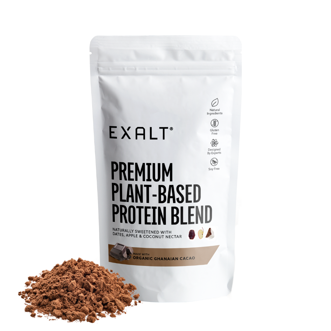 Vegan Protein Powder | Organic Cacao - EXALT