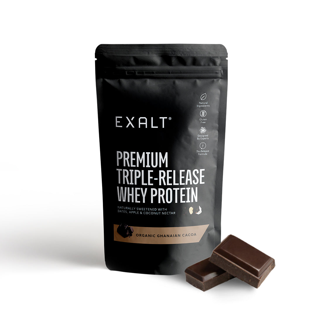 Whey Protein Powder | Organic Cacao - EXALT
