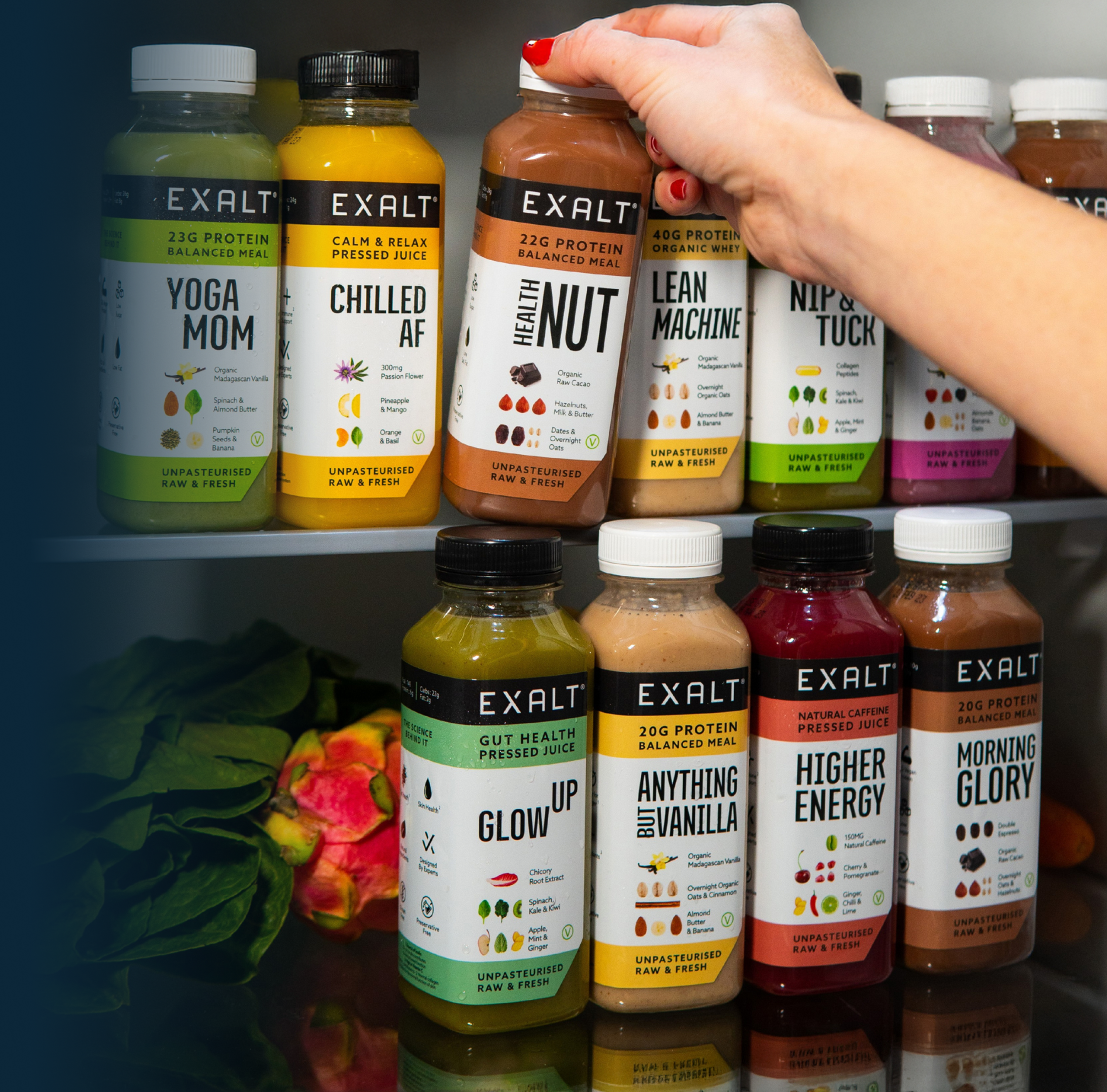 EXALT: Raw, Cold-Pressed Nutrition | Protein Smoothies | Juice Cleanse