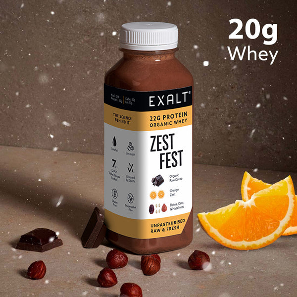 Fresh Whey & Vegan Protein Smoothies - EXALT